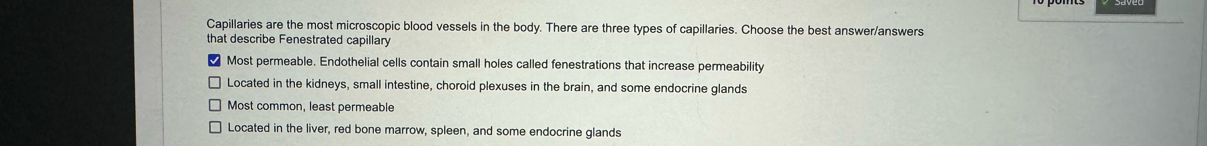 Solved Capillaries are the most microscopic blood vessels in | Chegg.com