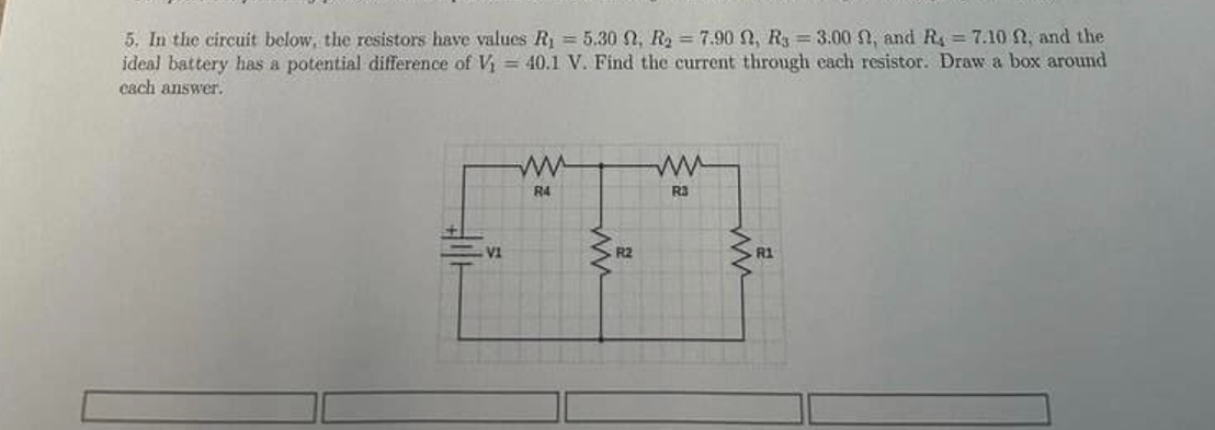 Solved In the circuit below, the resistors have values | Chegg.com