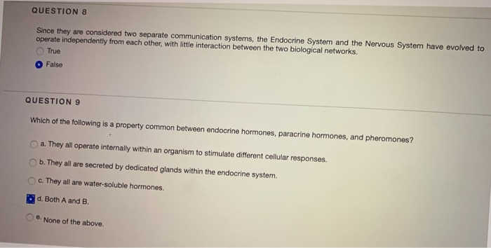Solved QUESTION 5 Which of the following is a correct | Chegg.com