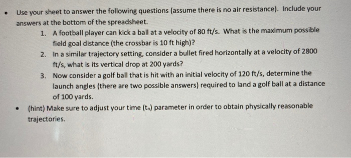 Solved Projectile Motion Analysis Problem Projectile motion | Chegg.com