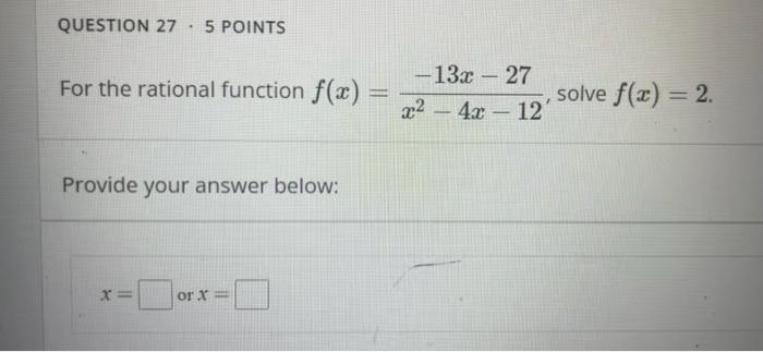 Solved QUESTION 28. 3 POINTS Simplify 162 Provide your | Chegg.com