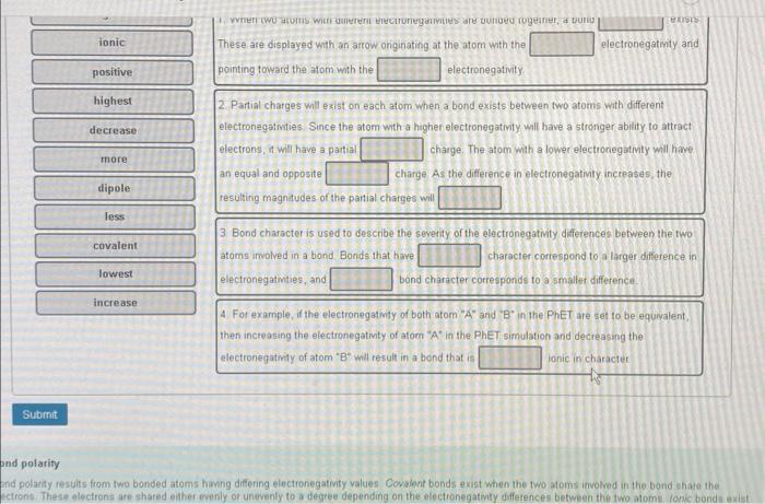 Solved in the PhET simulation window, click the Two Atoms | Chegg.com