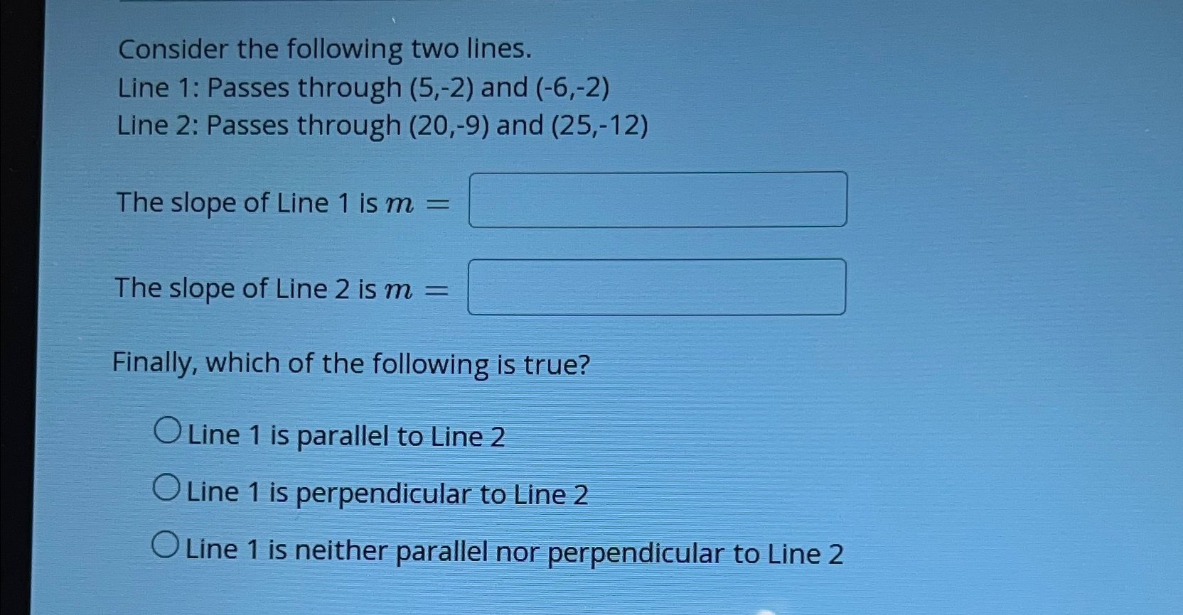 Solved Consider the following two lines.Line 1: Passes | Chegg.com