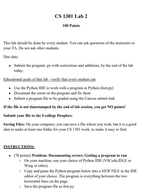 Solved This lab should be done by every student. You can ask | Chegg.com