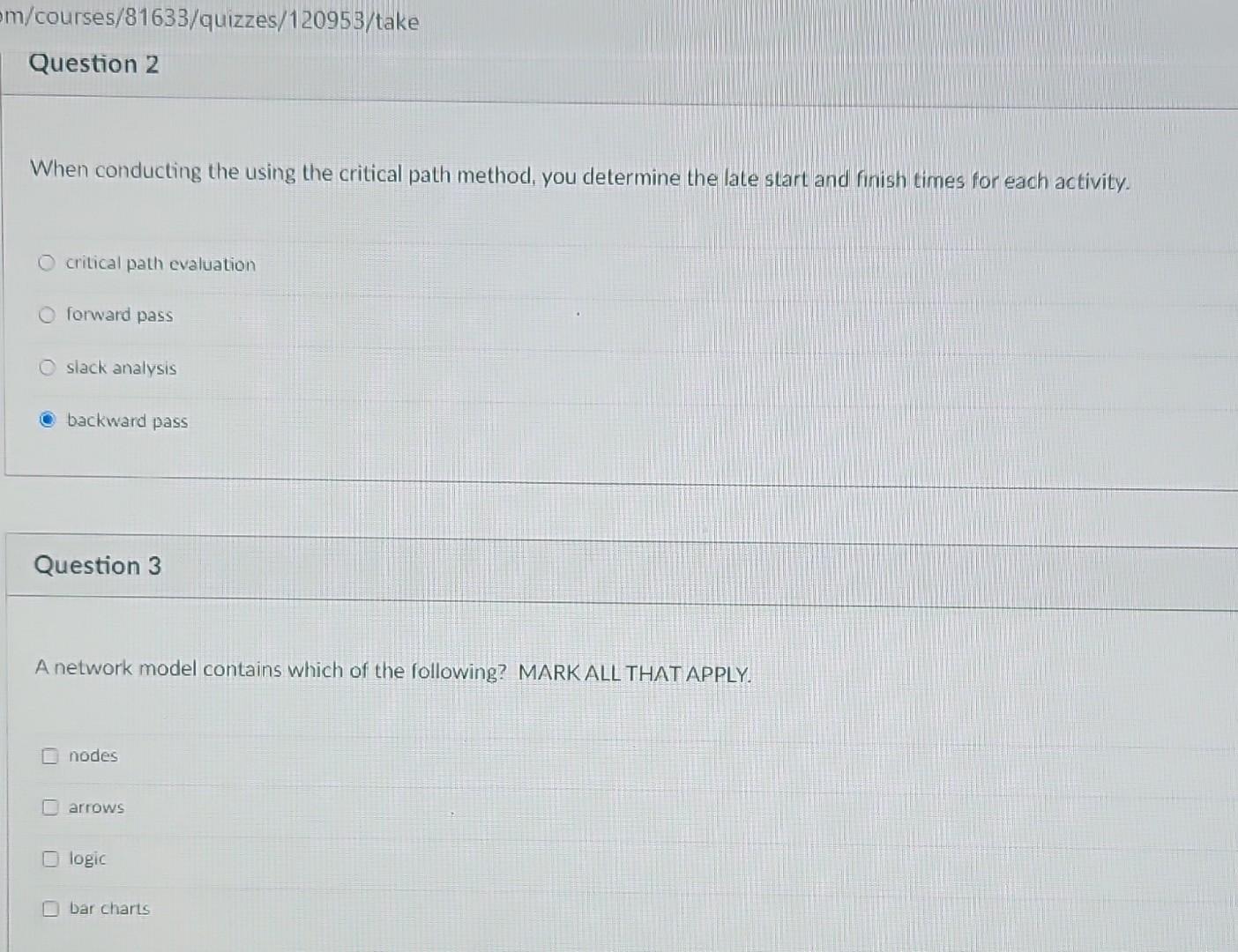 Solved m/courses/81633/quizzes/120953/take Question 2 When | Chegg.com