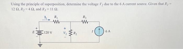 Solved Using the principle of superposition, determine the | Chegg.com