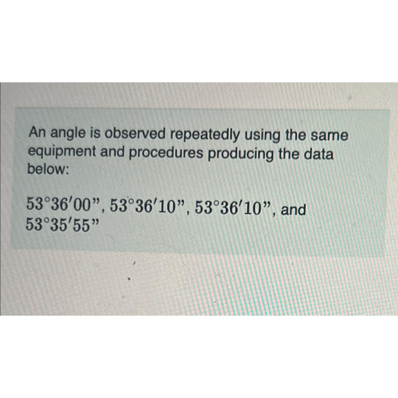 Solved Calculate the standard deviation and deviation of the | Chegg.com