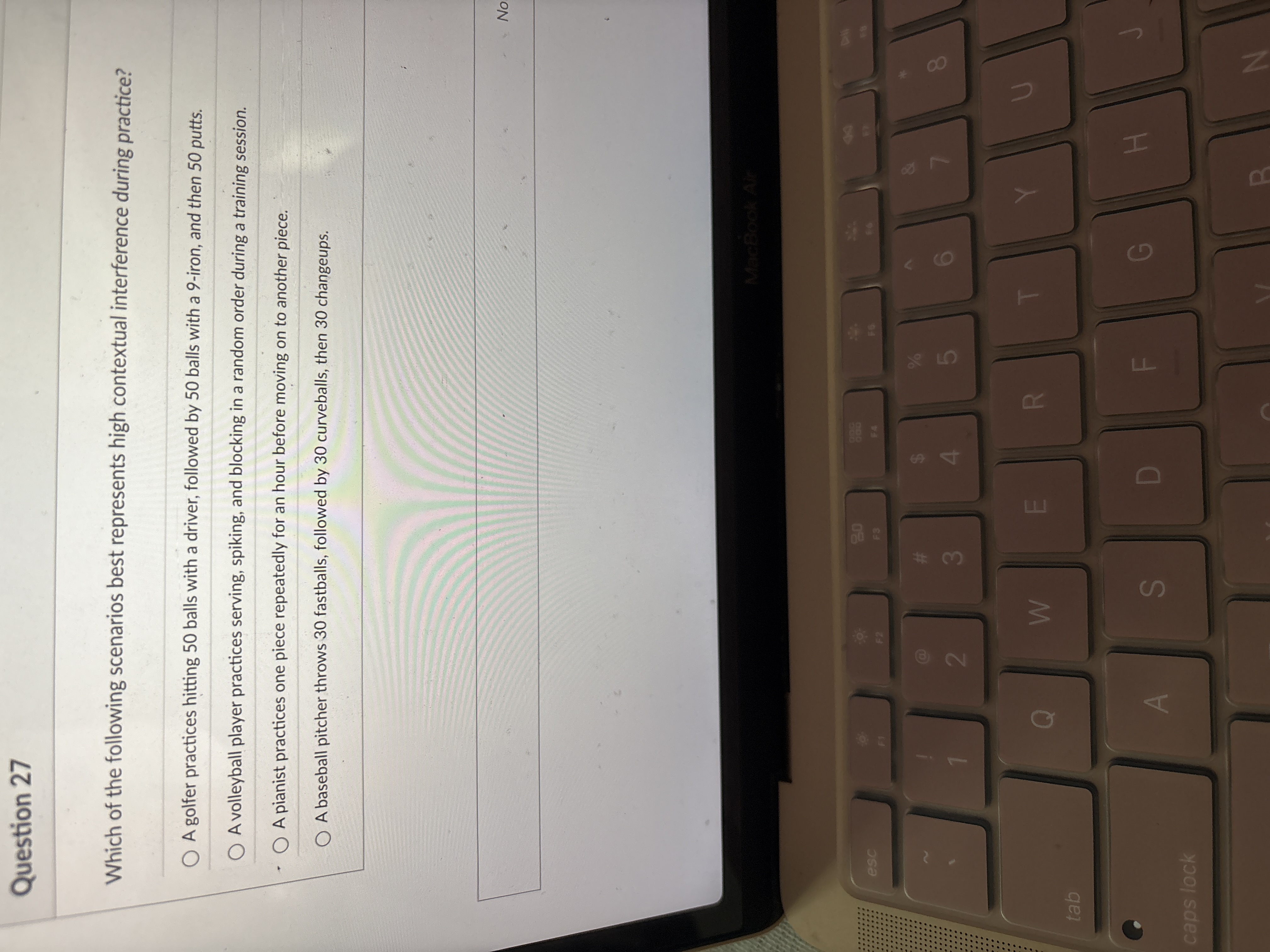 Solved Question 27Which of the following scenarios best | Chegg.com