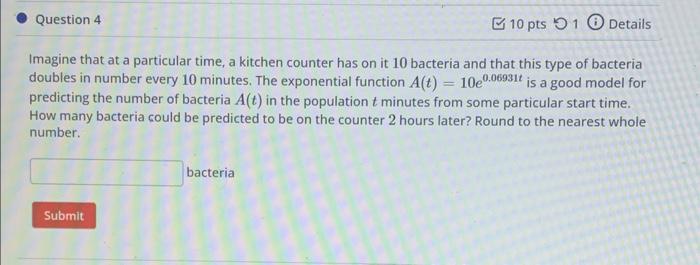 Solved Imagine that at a particular time, a kitchen counter | Chegg.com