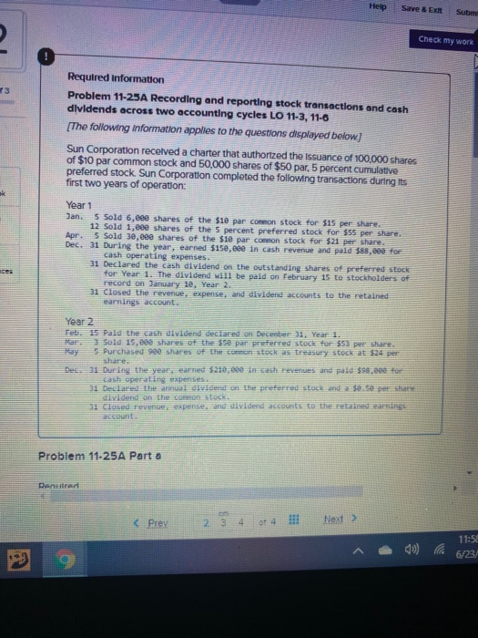 Solved Help Save & EX Suben Check my work 73 Required | Chegg.com