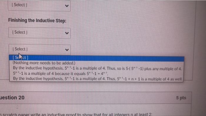 Solved Assemble an inductive proof to show that the quantity | Chegg.com
