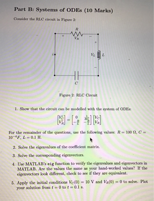 Solved Part C Numerical Methods 10 Marks In Part C You 6928