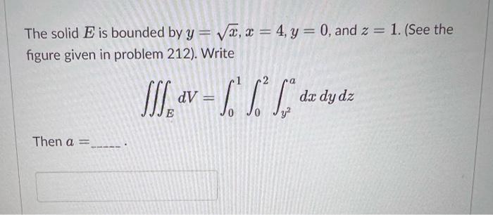 Solved A triple integral over a rectangular box B may be | Chegg.com