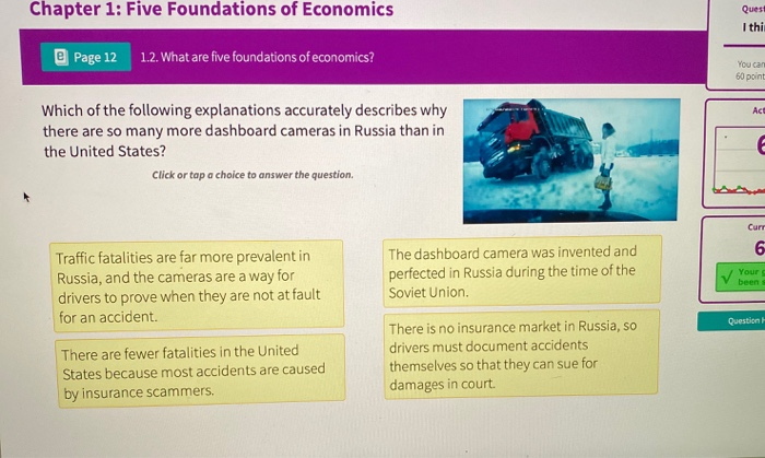 Solved Chapter 1: Five Foundations of Economics Quest I thi | Chegg.com