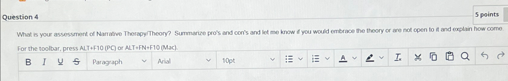 Solved Question 45 ﻿pointsWhat is your assessment of | Chegg.com