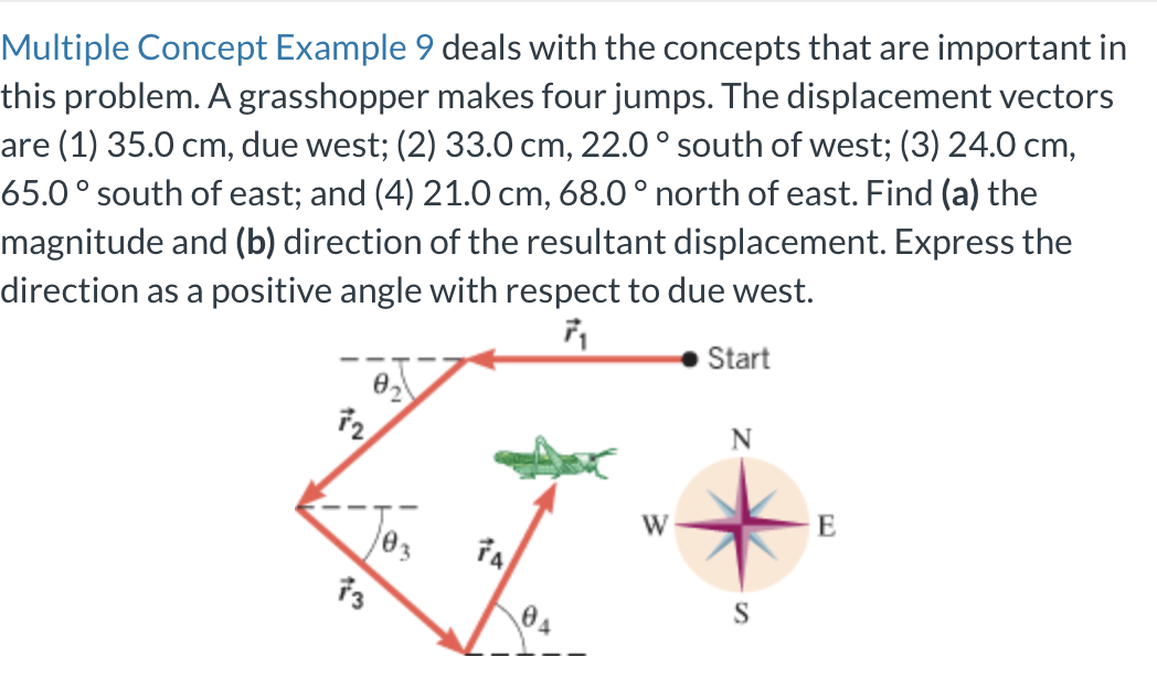 Solved Multiple Concept Example 9 ﻿deals with the concepts | Chegg.com