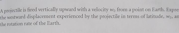 Solved A projectile is fired vertically upward with a | Chegg.com