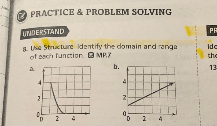 Assess PRACTICE & PROBLEM SOLVING UNDERSTAND 8. Use | Chegg.com