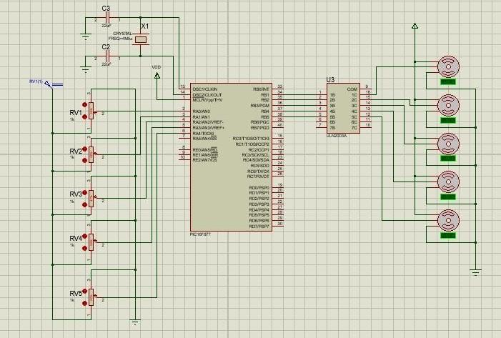 Solved Do a coding for controlling the movements of the | Chegg.com