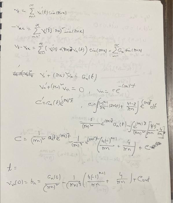 Solved Find all eigenvalues {λn} and eigenfunctions {vn(x)} | Chegg.com