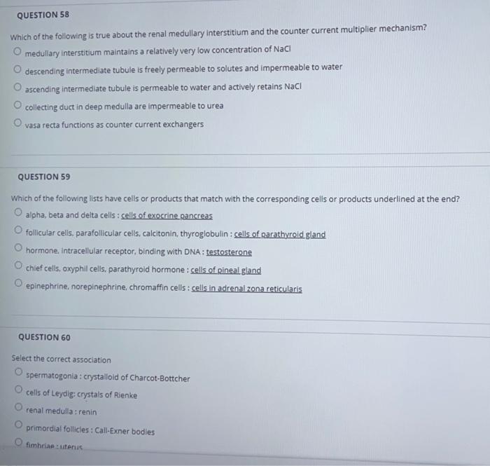 Solved Juxtagiomerular complexis formed by the macula densa | Chegg.com