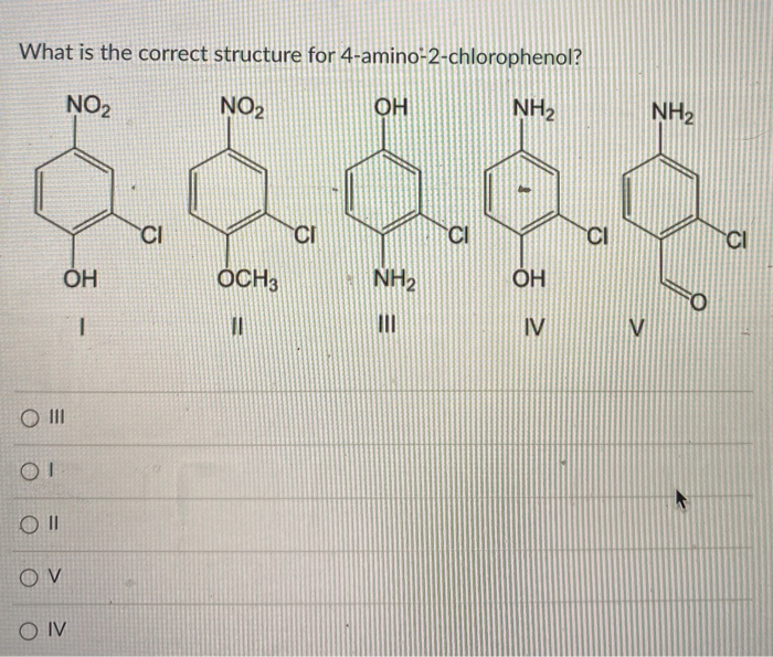 Solved What is the correct structure for | Chegg.com