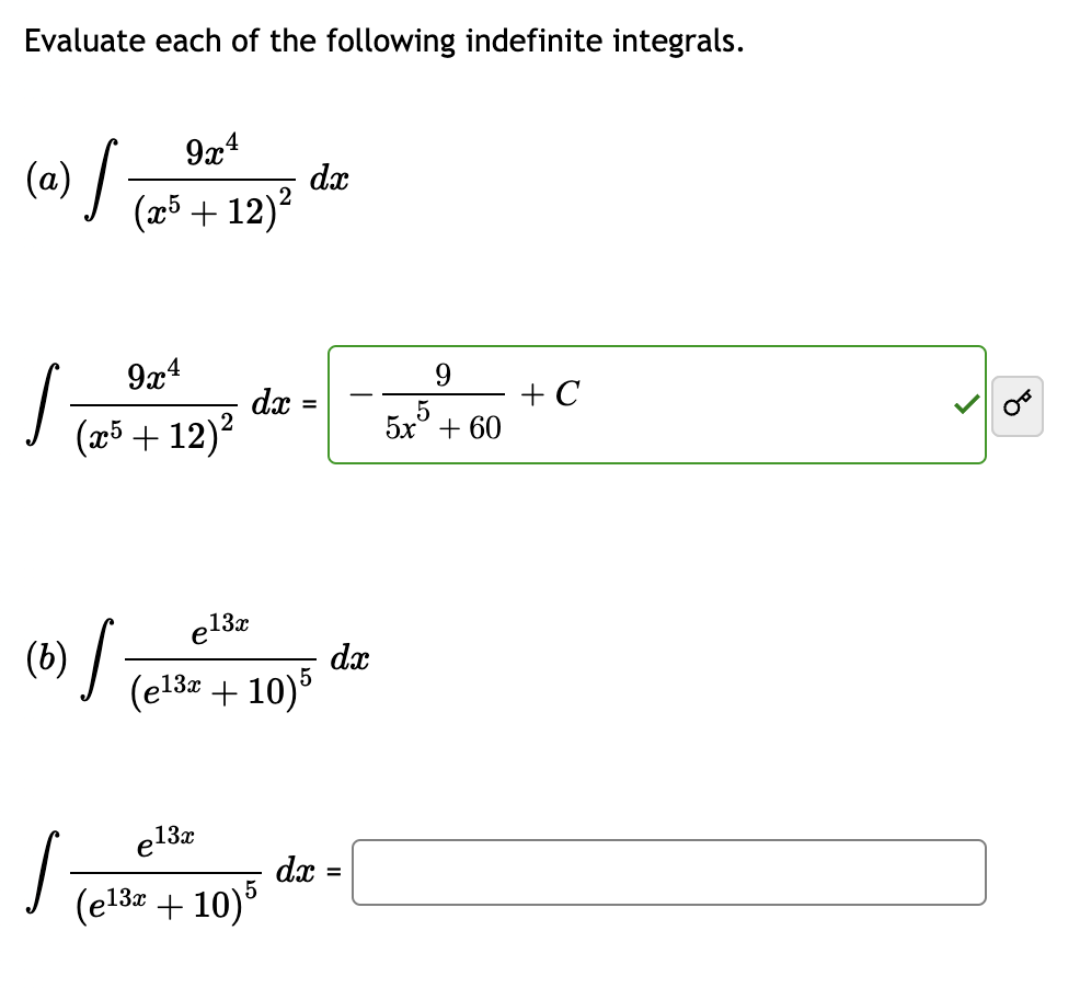 Solved Evaluate each of the following indefinite | Chegg.com