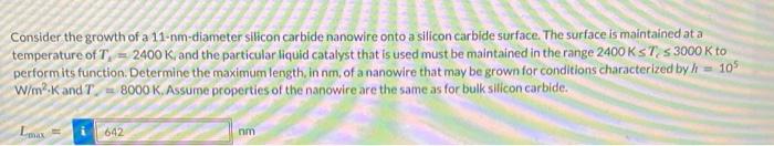 Solved One method that is used to grow nanowires (nanotubes | Chegg.com