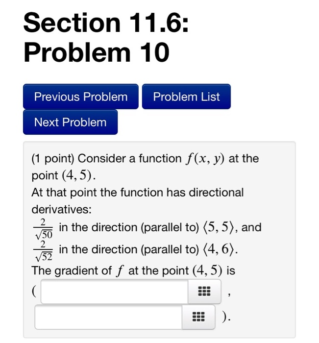 Solved Section 11 6 Problem 10 Previous Problem Problem