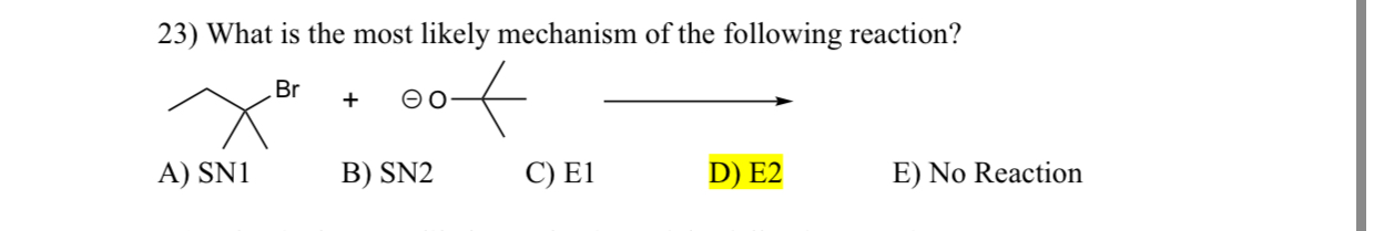 Solved What is the most likely mechanism of the following | Chegg.com