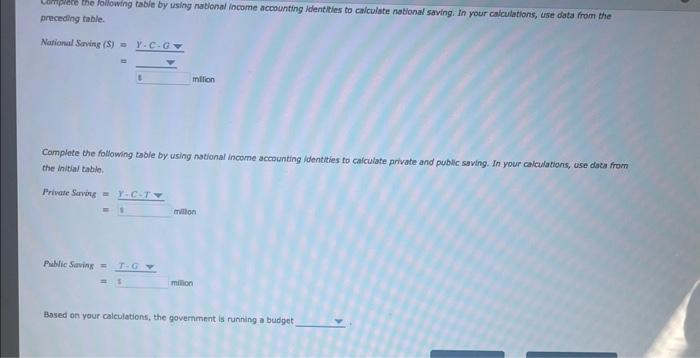 Solved The following table contains data for a hypothetical | Chegg.com