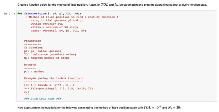 Solved Secant method and method of false position (10 marks) | Chegg.com