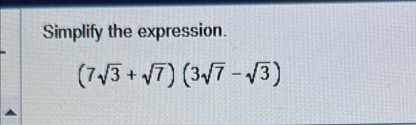 Solved Simplify the expression.(732+72)(372-32) | Chegg.com