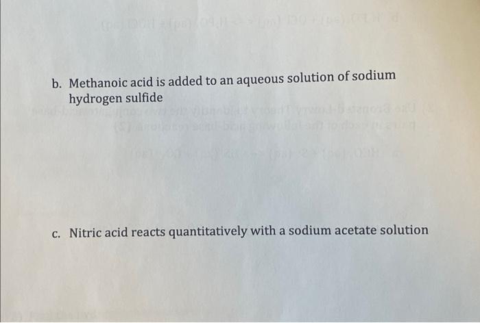 Solved 3) Use the five-step method to predict the | Chegg.com