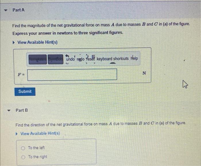 Solved Find the magnitude of the net gravitational force on | Chegg.com