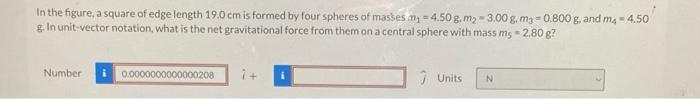 Solved In the figure, a square of edge length 19.0 cm is | Chegg.com