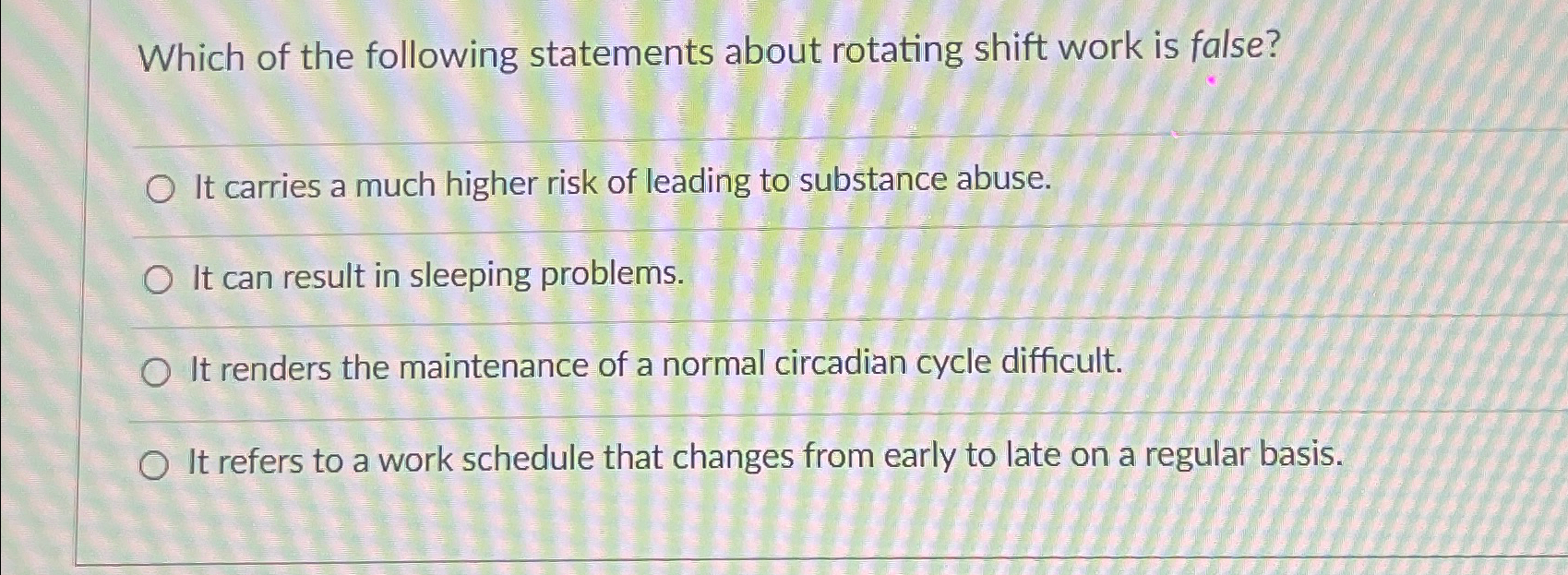 Solved Which of the following statements about rotating | Chegg.com