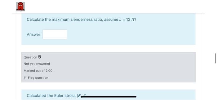 Solved In the unbraced frame shown below, assume column AB | Chegg.com