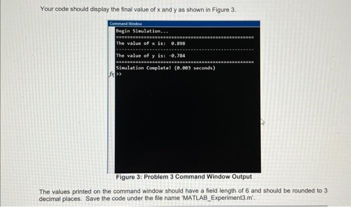 Solved Develop A Matlab Script That Solves The Following 
