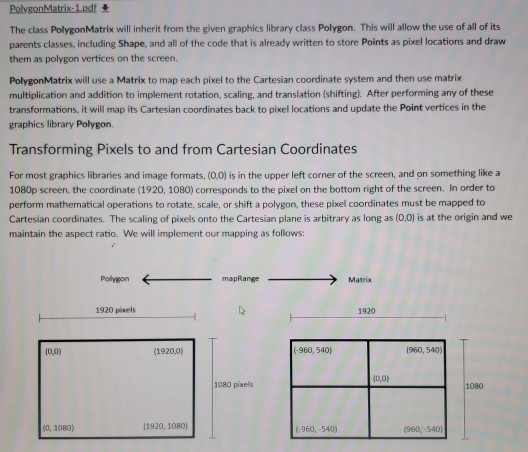 Solved C++ program!!! I just need to implement Matrices.cpp | Chegg.com