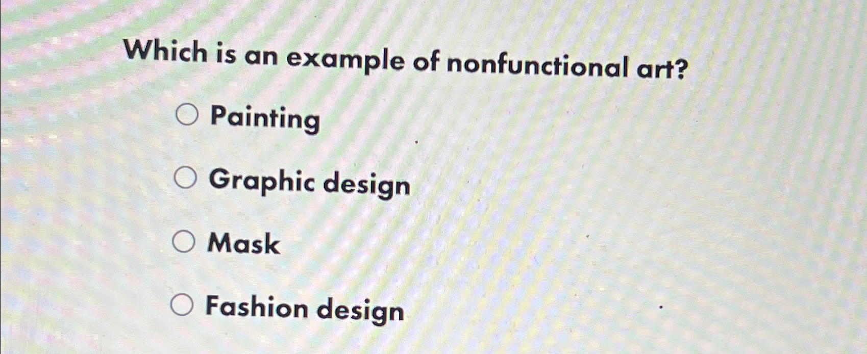 Which is an example of nonfunctional | Chegg.com