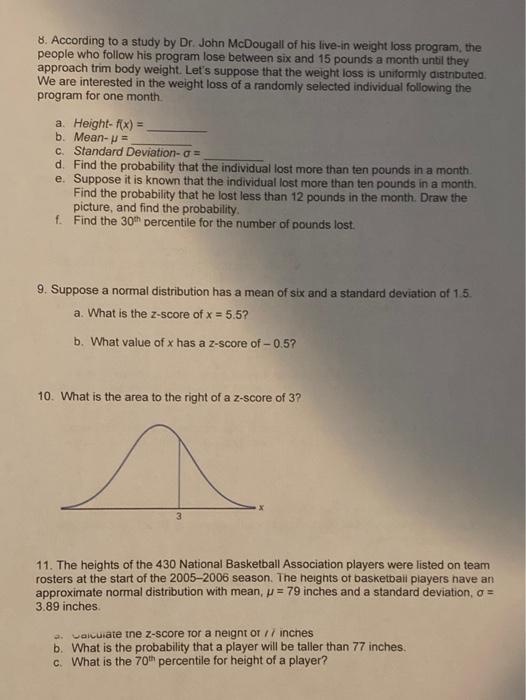 Solved Math 10 Test 2 Review Sheet You will be allowed to | Chegg.com