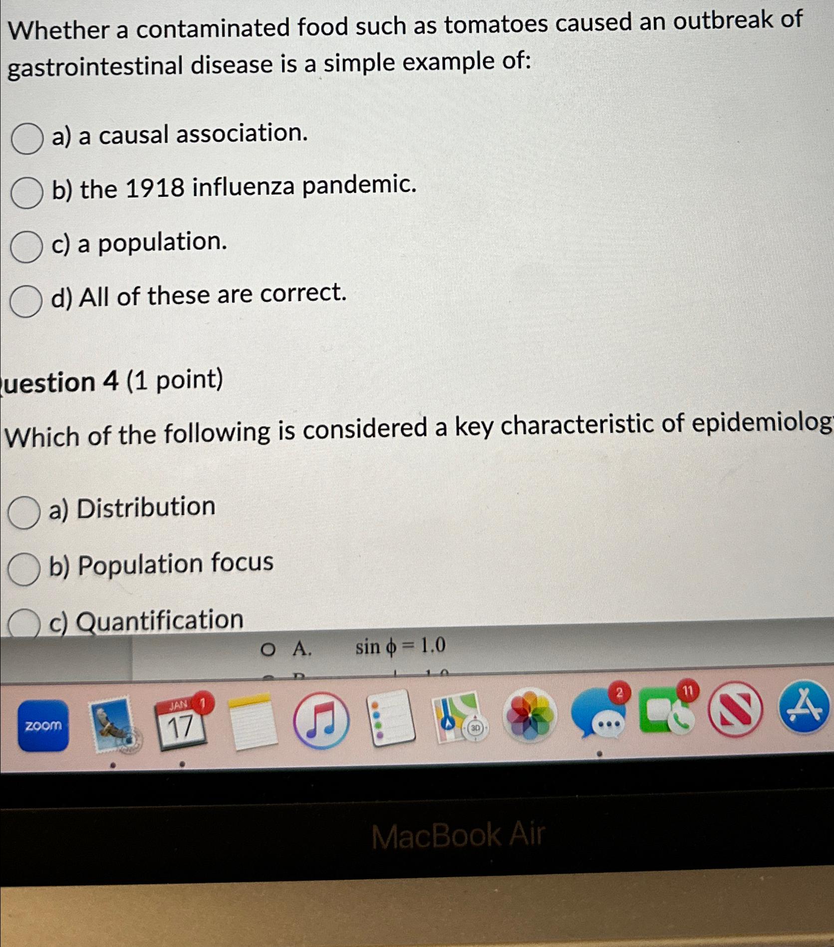 Solved Whether a contaminated food such as tomatoes caused | Chegg.com