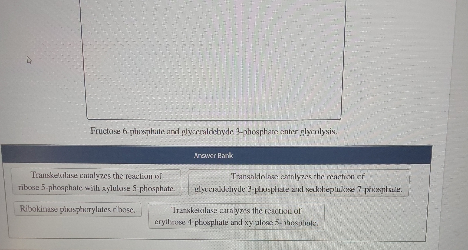 Solved Fructose 6-phosphate and glyceraldehyde 3-phosphate | Chegg.com
