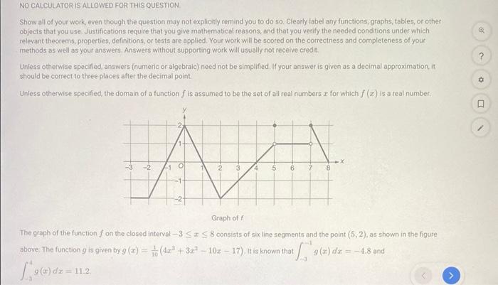 Solved Show all of your work, even though the question may | Chegg.com
