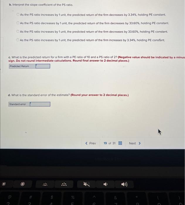 Solved A research analyst is trying to determine whether a | Chegg.com