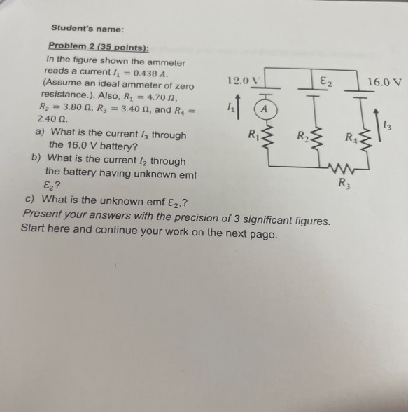 Solved Problem 2 (35 ﻿points):In the figure shown the | Chegg.com