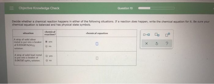 Solved Objective Knowledge Check Question 10 Decide whether | Chegg.com