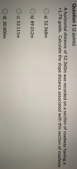 Solved Question 11 (1 point) Transposing numbers when | Chegg.com