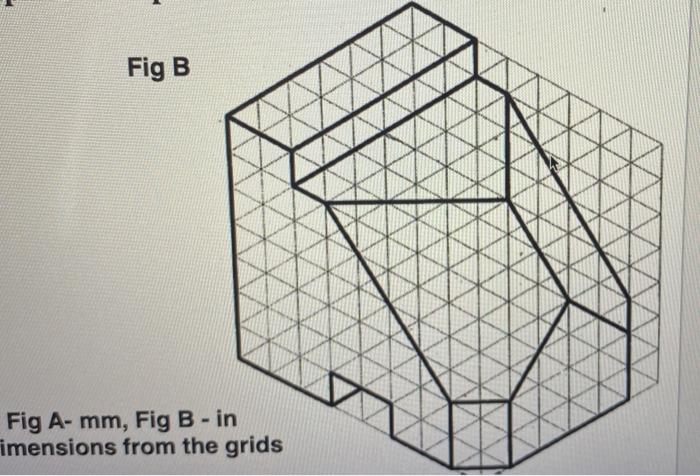 Solved . Draw the three orthographic views of the following | Chegg.com